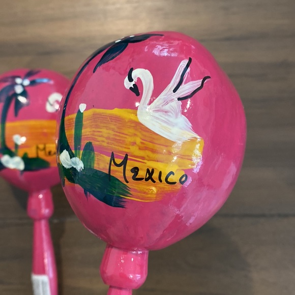 Other | Nwt Authentic Pink Maracas From Mexico | Poshmark